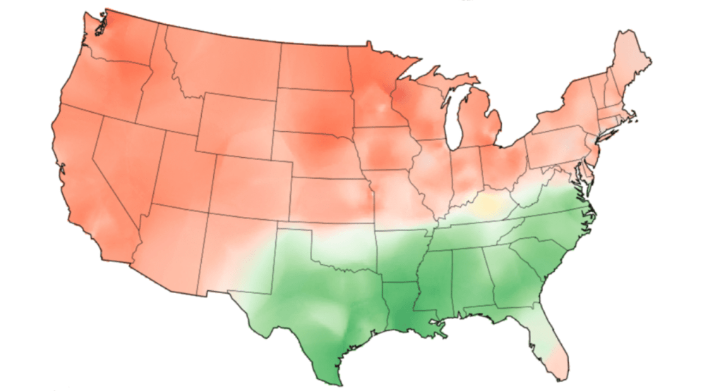Map Shows the Animal Most Likely to Kill You in Each State