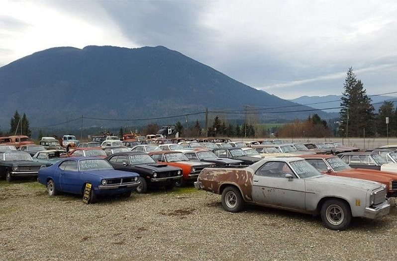 This Acre Full of Classic Cars Could Be Yours for $1 Million
