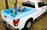 This Portable Truck Bed Swimming Pool Lets You Cool off Anywhere