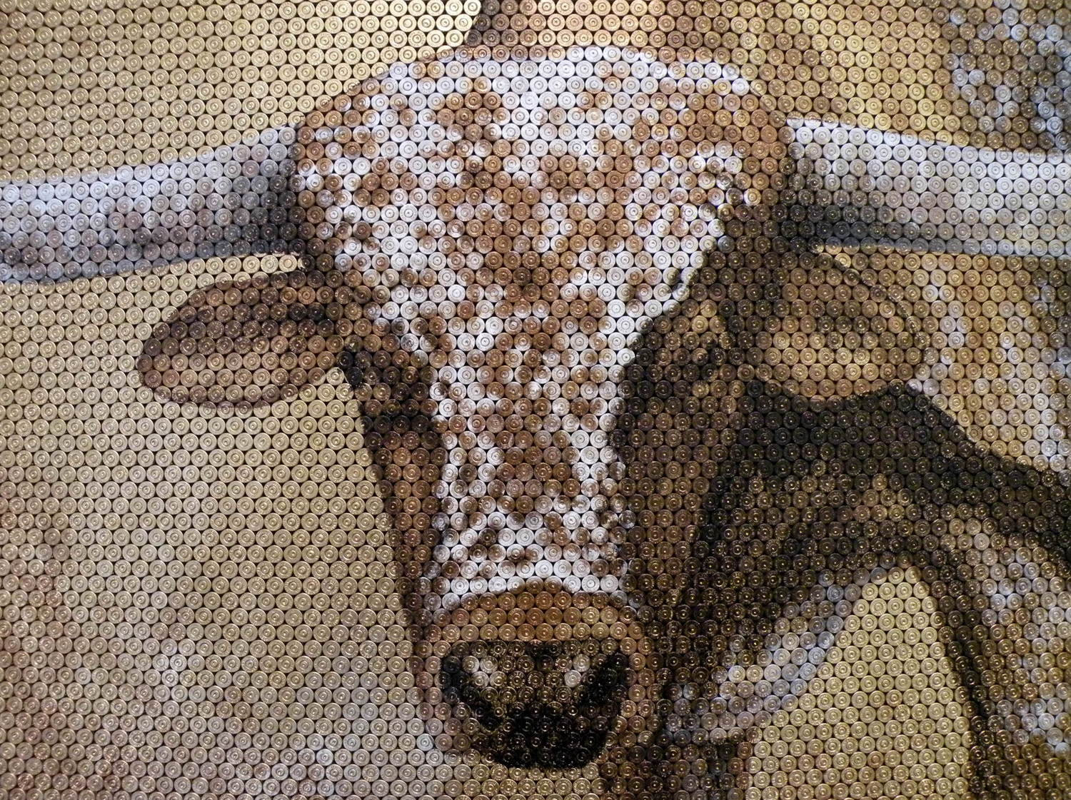 Bullet Art: San Antonio Artist Creates Amazing Works of Art From Casings
