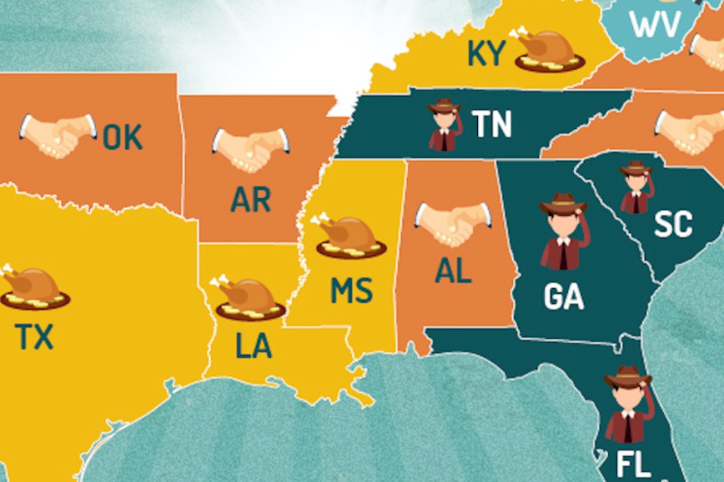 Southern Hospitality: Here Are the Top Southern Qualities of Each State