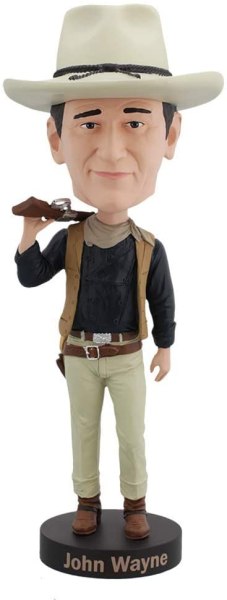 Display Your John Wayne Fandom With These Three Bobbleheads