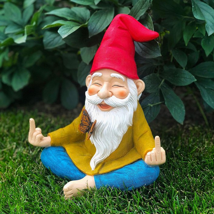 Funny Garden Gnomes: 10 Best of 2021 for Wacky Gardens