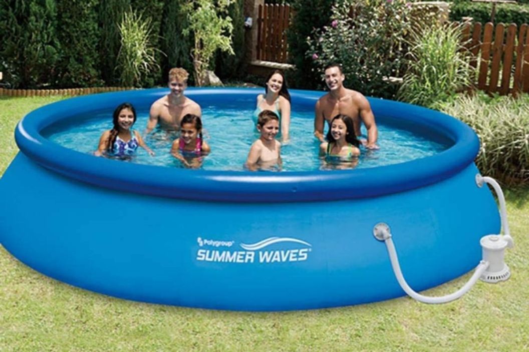 This Portable Truck Bed Swimming Pool Lets You Cool off Anywhere