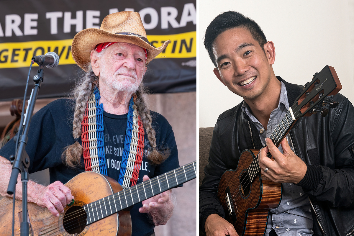 WIllie Nelson Revisits 'Stardust' With Ukulele Great Jake Shimabukuro