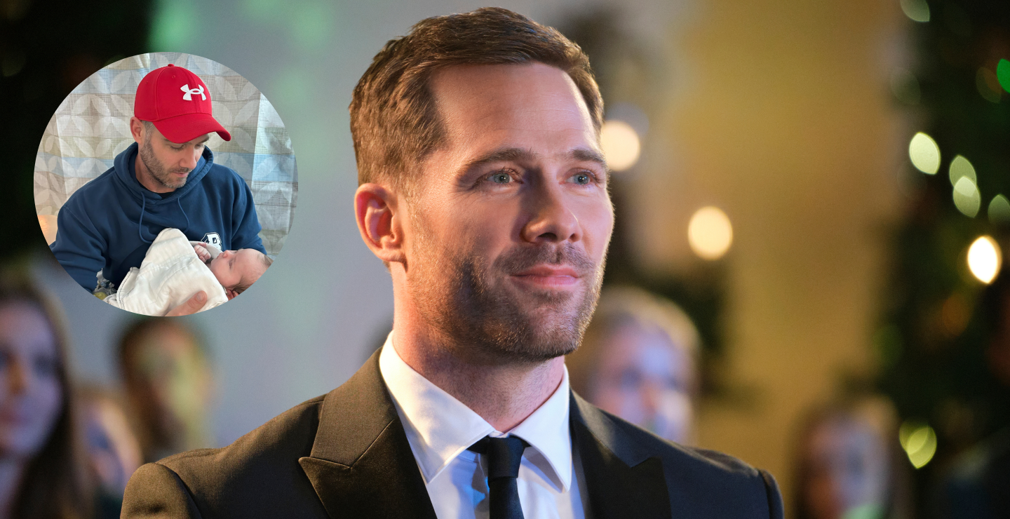 Hallmark Stars Congratulate Luke MacFarlane Becoming a Dad