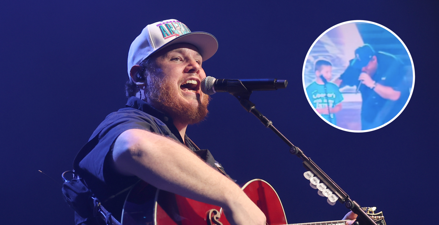 Luke Combs Invites Young Cancer Survivor Onstage for 'Fast Car'