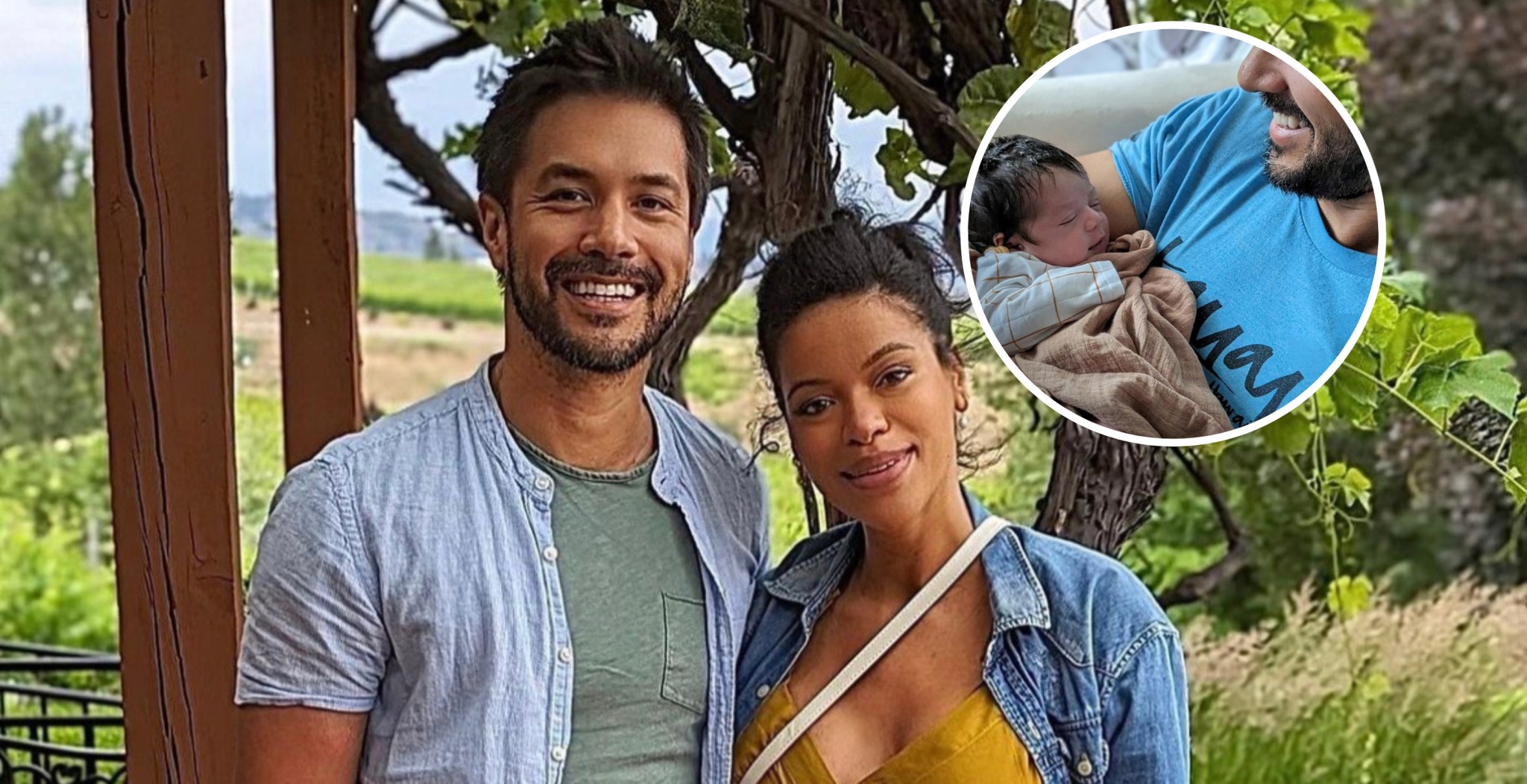 Hallmark's Marco Grazzini and Alvina August Welcome Baby Girl