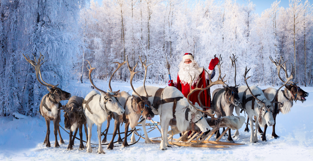 Santa's Reindeer Names + The Story Behind His Sleigh Team