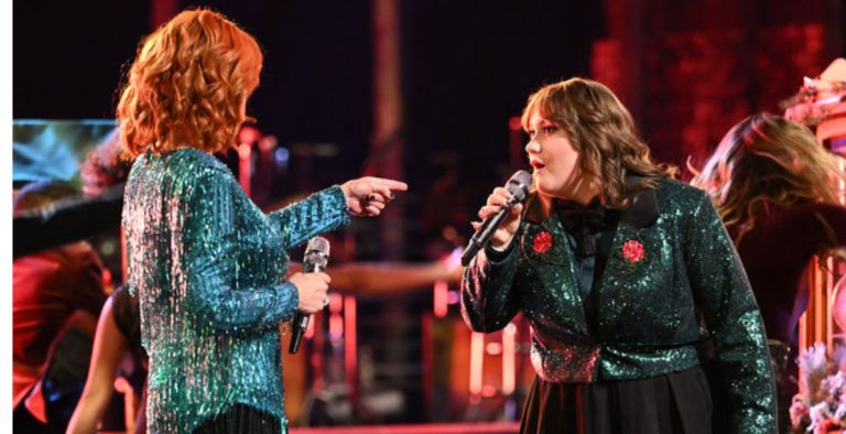 'The Voice': Ruby Leigh and Coach Reba Sing Brenda Lee Classic