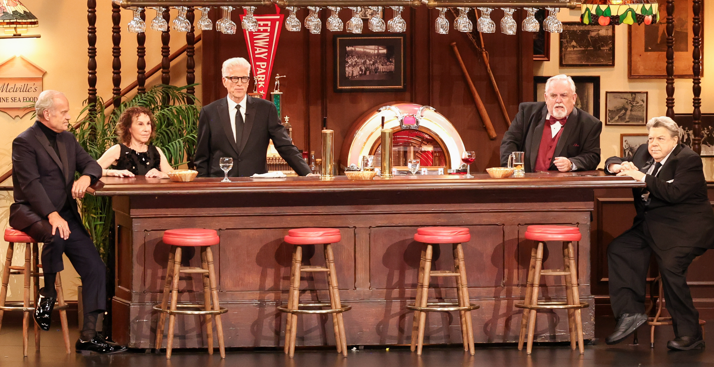 'Cheers' Cast Reunites at 75th Emmy Awards