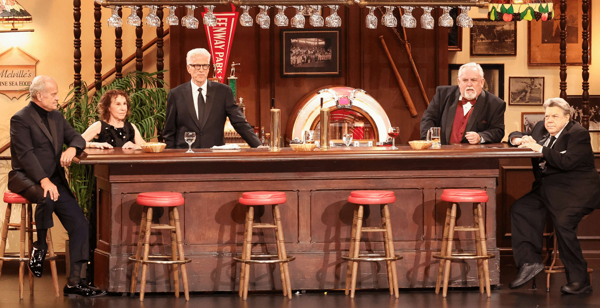 'Cheers' Cast Reunites at 75th Emmy Awards