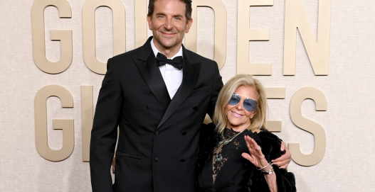 Bradley Cooper Brings His Mom as His Date to the Golden Globes