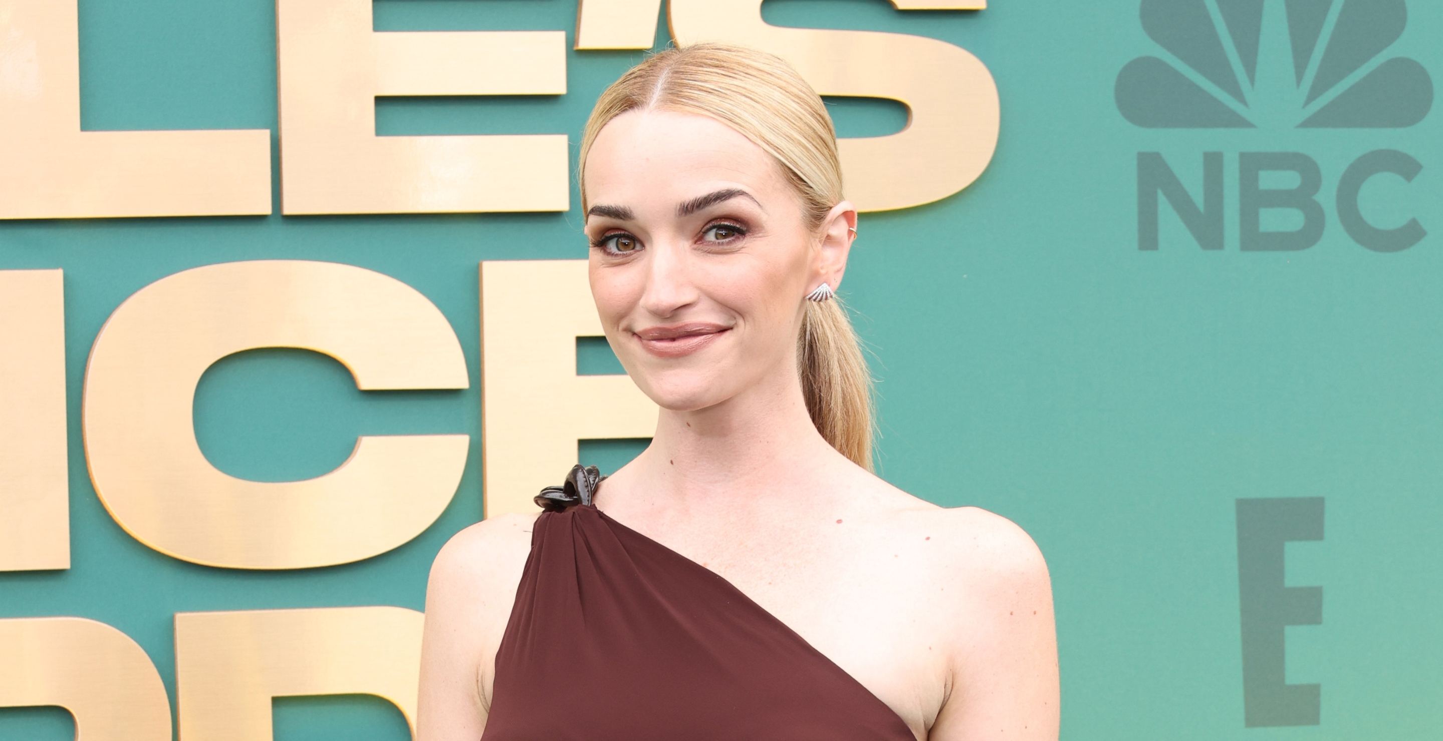 Brianne Howey Rocks '90s Trend at 2024 People's Choice Awards