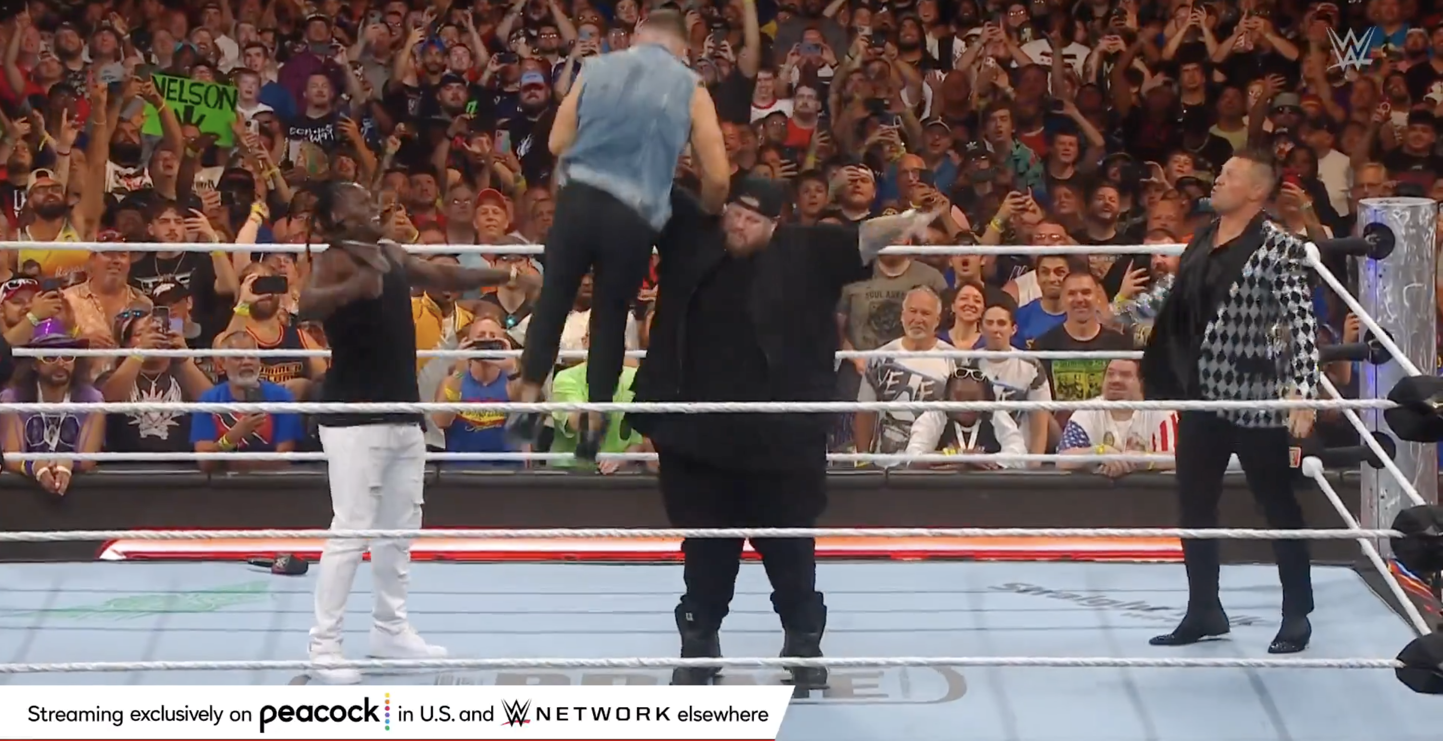 Jelly Roll Gets Physical at WWE SummerSlam in Cleveland - Wide Open Country