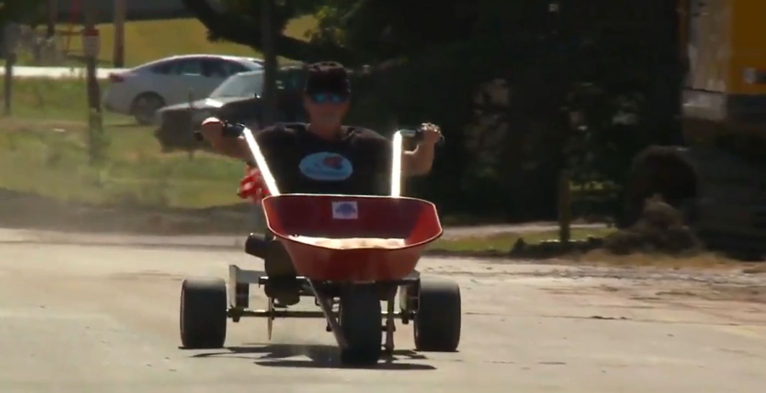 Iowa Man Determined To Set Record For Fastest Wheelbarrow - Wide Open ...