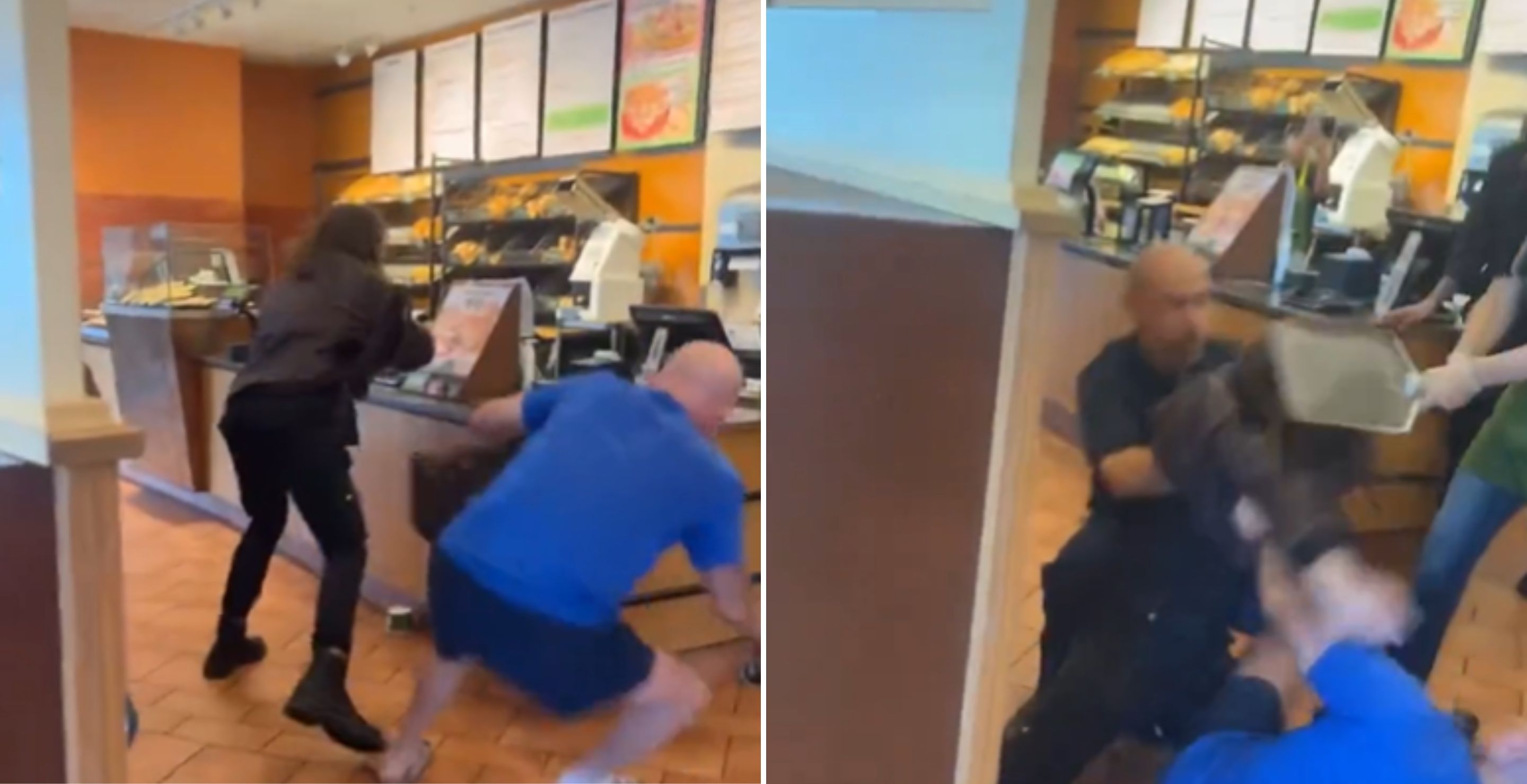 Panera Worker Hits Man With Bread Pan After He Assaults Customers In ...