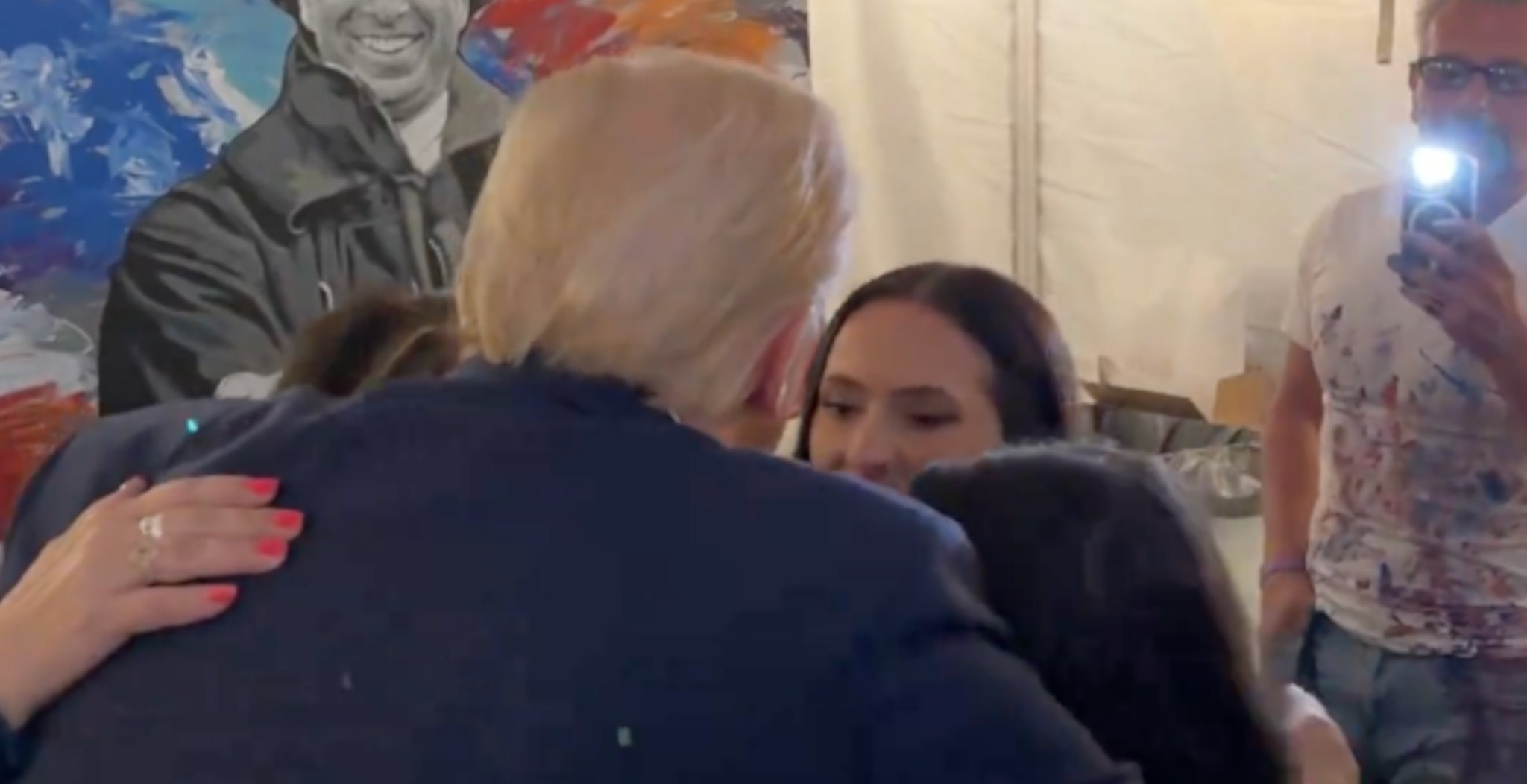 Donald Trump Embraces The Family Of Late Rally Victim Corey Comperatore ...