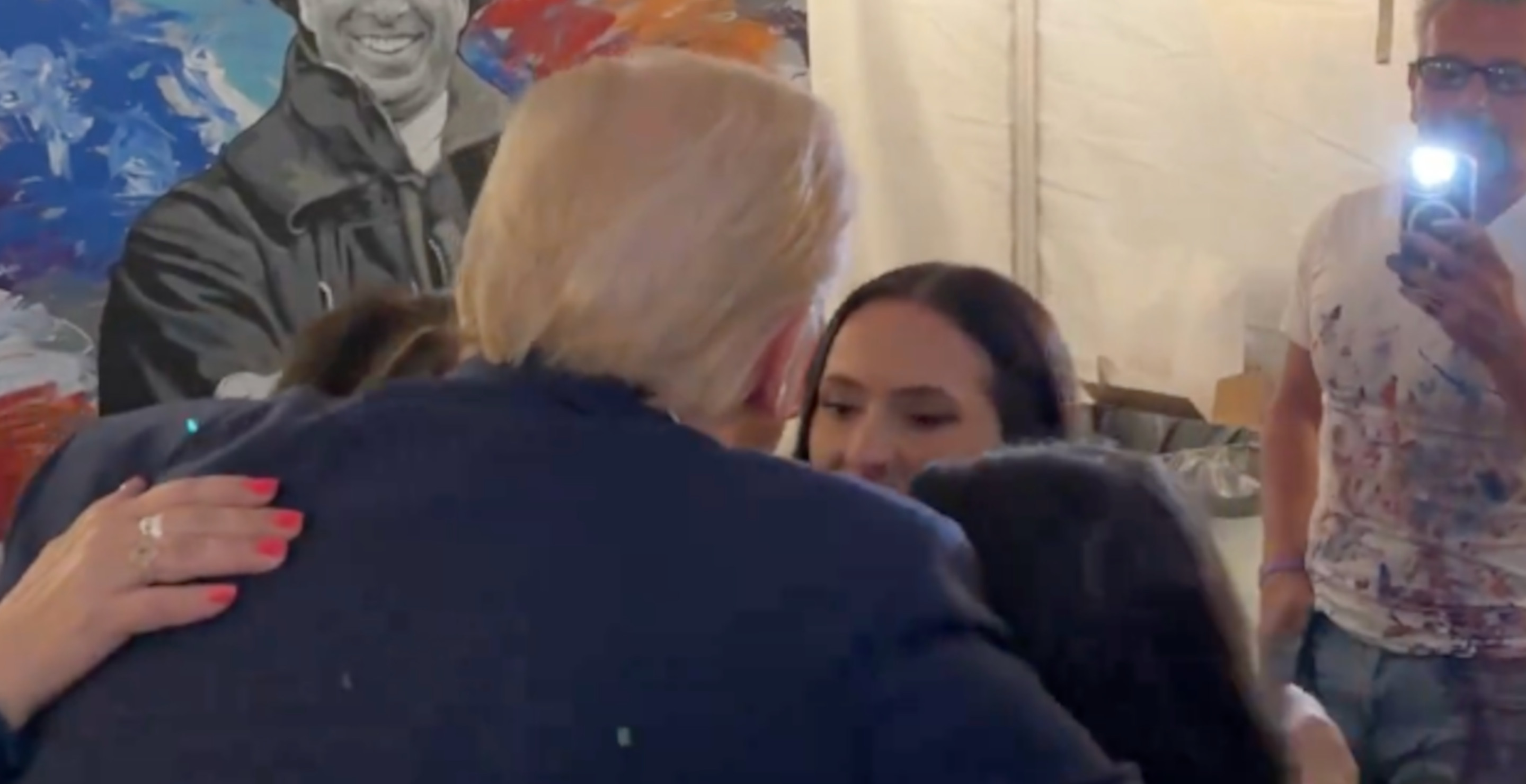 Donald Trump Embraces The Family Of Late Rally Victim Corey Comperatore ...