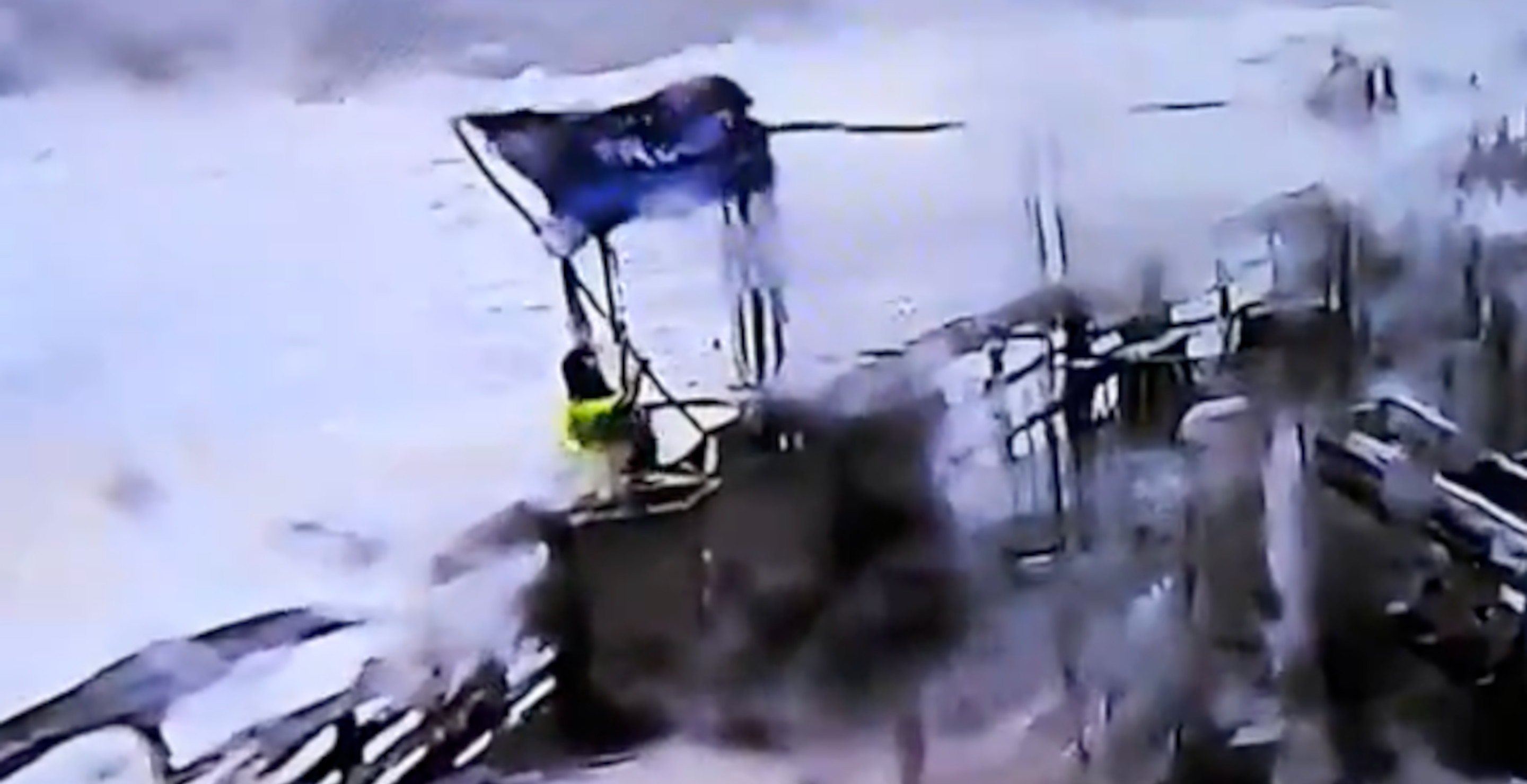Man Goes Viral For Waving Trump Flag In Middle Of Hurricane Milton ...