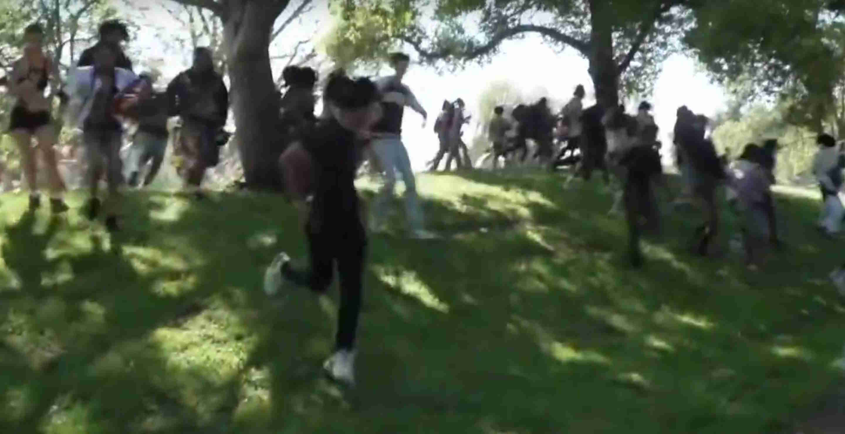 Mass Shooting At Campus Picnic Day Injures 3, Panicked Video Shows ...