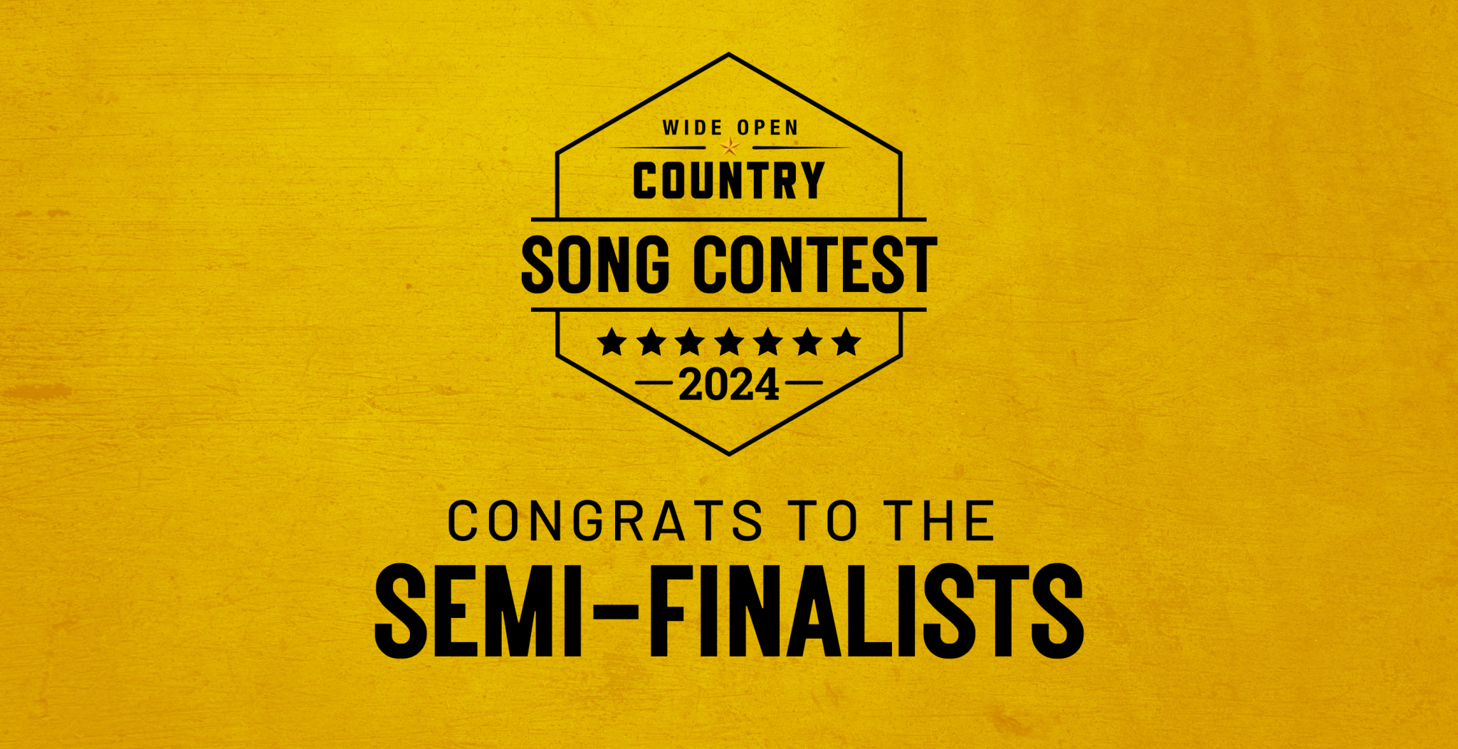 Wide Open Country 2024 Song Contest Semi-Finalists Announced - Wide ...