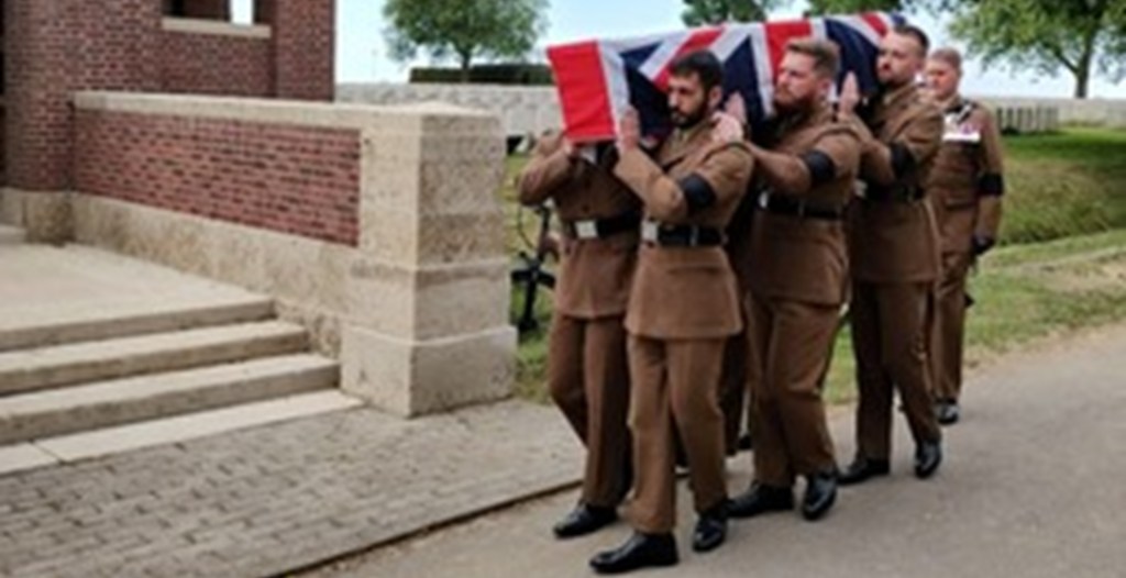WWI Soldier Remains Found 108 Years Later And Finally Buried