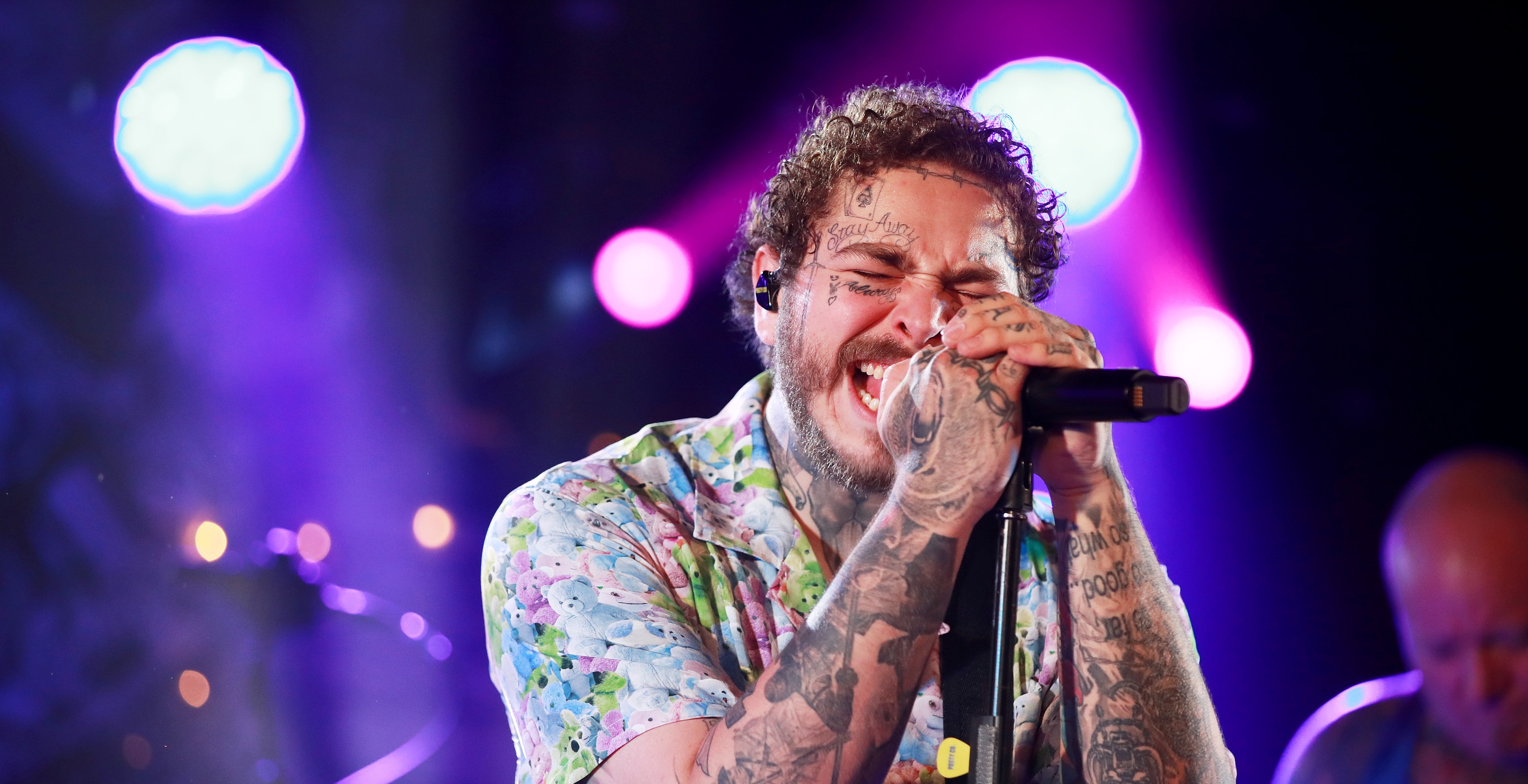 Post Malone Does SKIMS Underwear Photo Shoot: "It's Very Hard Being ...