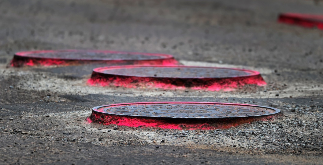 Terrifying Moment Another Woman Falls Down Manhole Cover