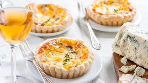 Pumpkin Blue Cheese Quiche - Wide Open Country