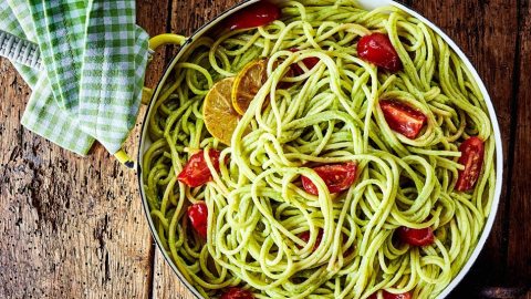 Avocado Fettuccine Alfredo