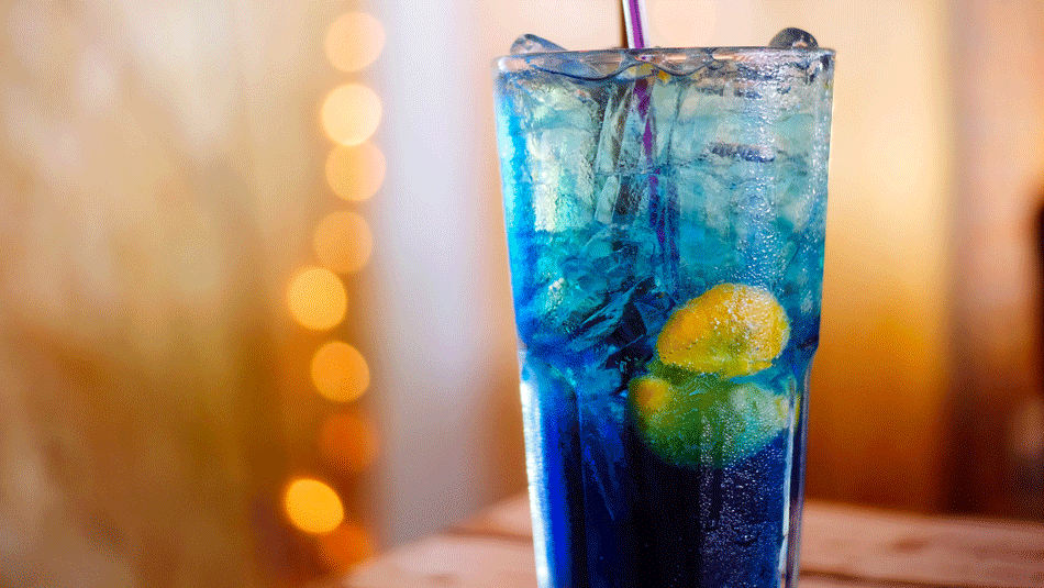 Blue Raspberry Italian Sodas
