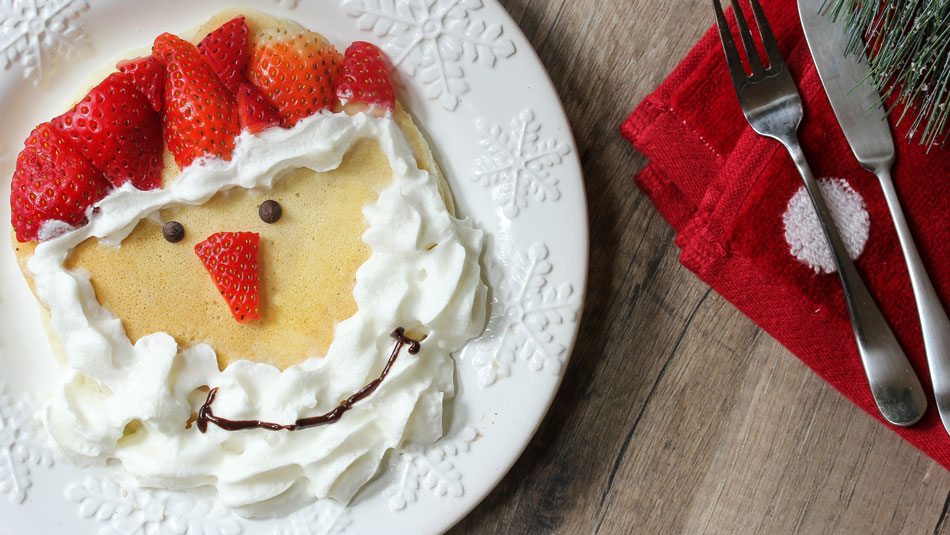 Santa Pancakes