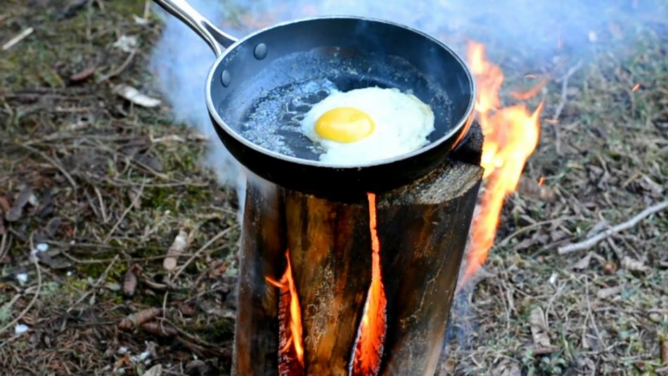 A Swedish Fire Log is the Campfire Trick Everyone Should Know