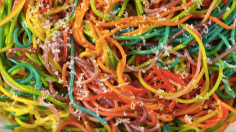 How to Make Rainbow Spaghetti (It's Easier Than You Think!)