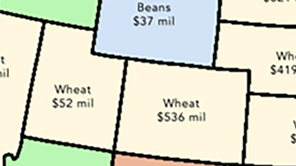 This Map Shows Each State's Most Profitable Food Crop