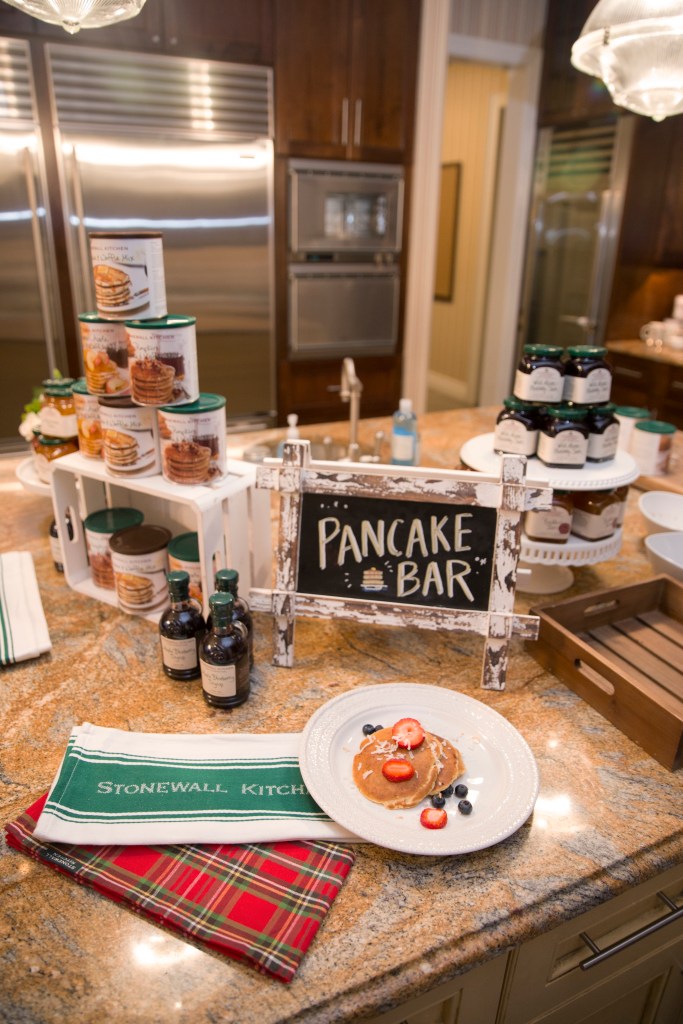 Check Out This DIY Pancake Bar for Your Family’s Holiday Party