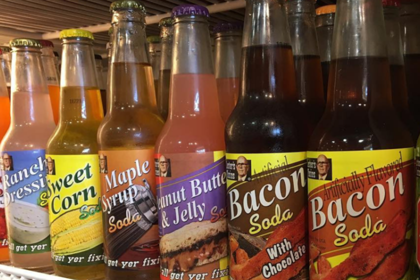 This Gross Six-Pack Includes Bacon Soda and Ranch Dressing Soda