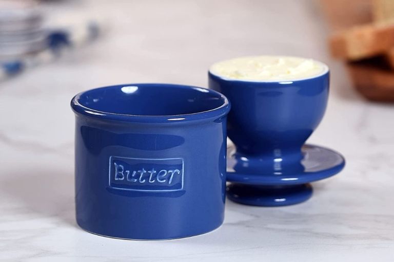 Use a French Butter Dish to Keep Smooth Butter on the Dinner Table