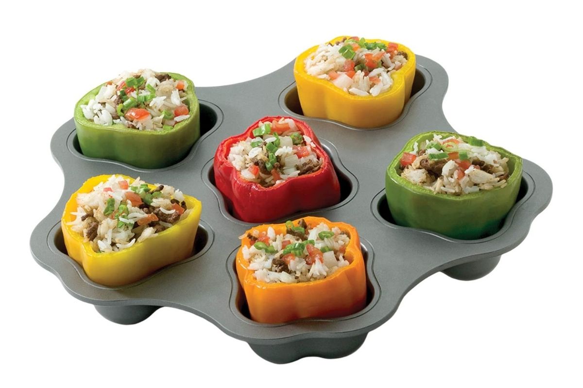 Stuff It Up Pan: The Pan to Cook Stuffed Bell Peppers In