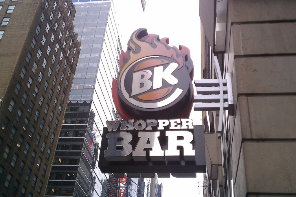 Have You Ever Been to a BK Whopper Bar?