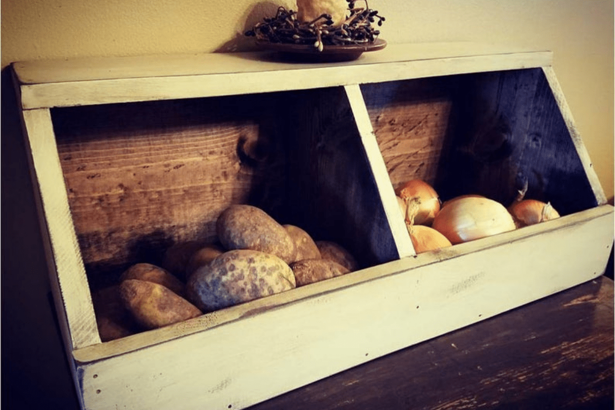 A Potato Storage Bin is the Answer to Rotting Spuds + Build Your Own