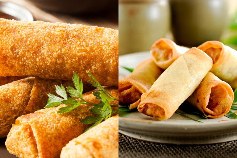 Spring Rolls vs Egg Rolls: Which One is Healthier?