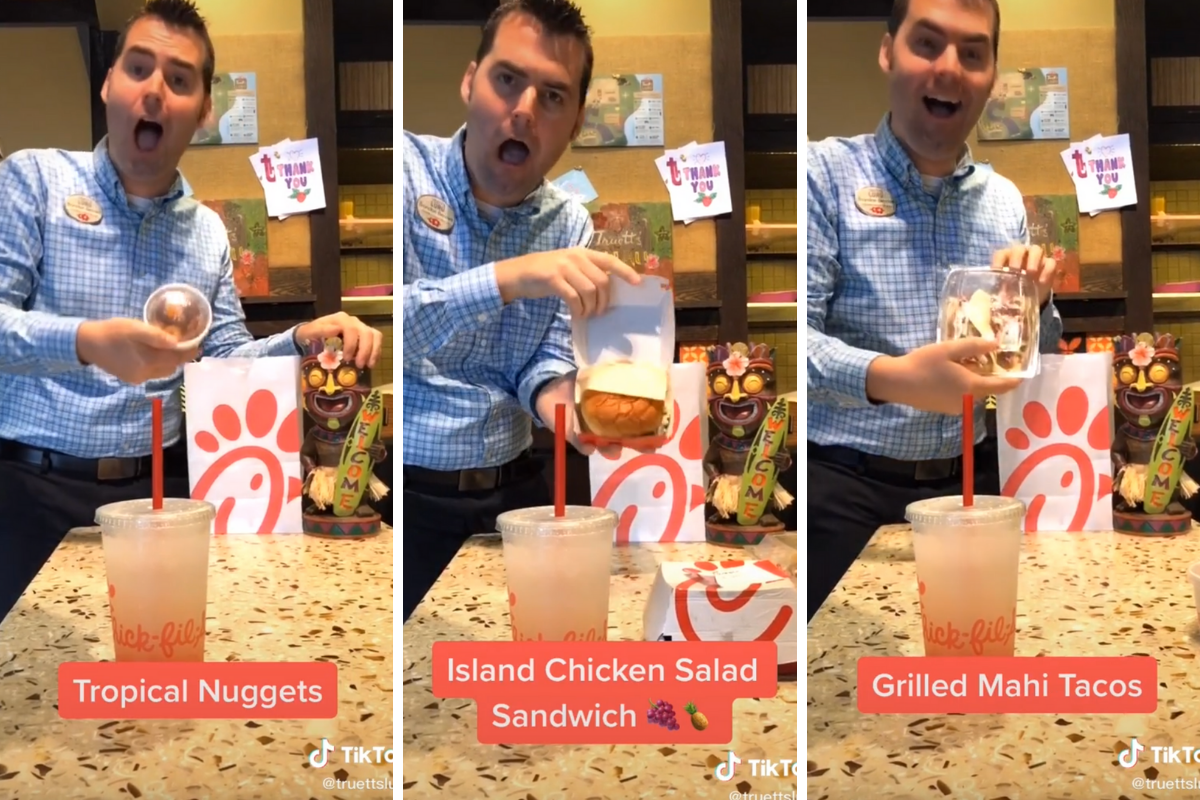 The Hawaiian Chick-fil-A is the Perfect Tropical Paradise