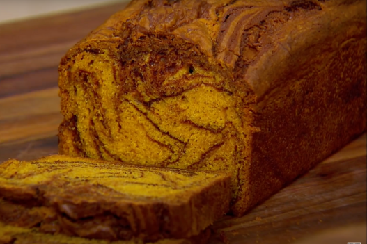 Bobby Flay's Award-Winning Pumpkin Swirl Bread is Everything We Need