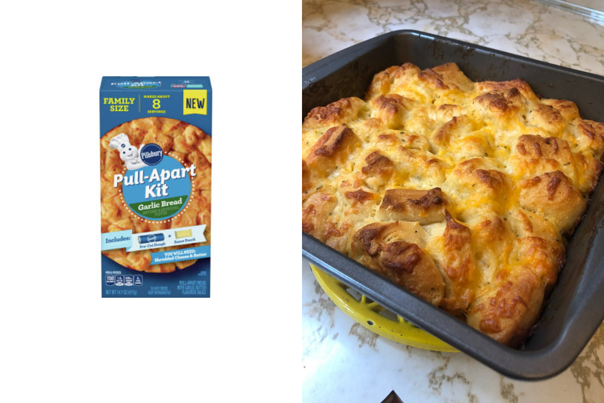 Pillsbury Pull-Apart Garlic Bread is the Perfect Easy Side