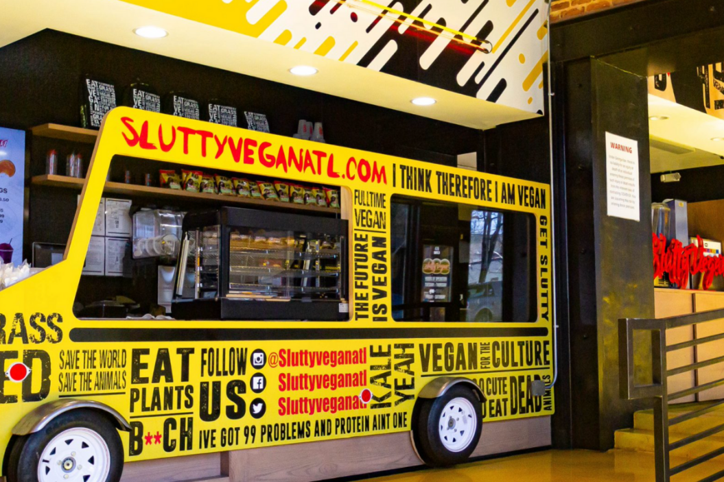The Slutty Vegan Restaurant Brings Decadent Vegan Burgers to Atlanta